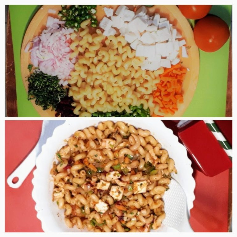 Veggie Paneer Pasta