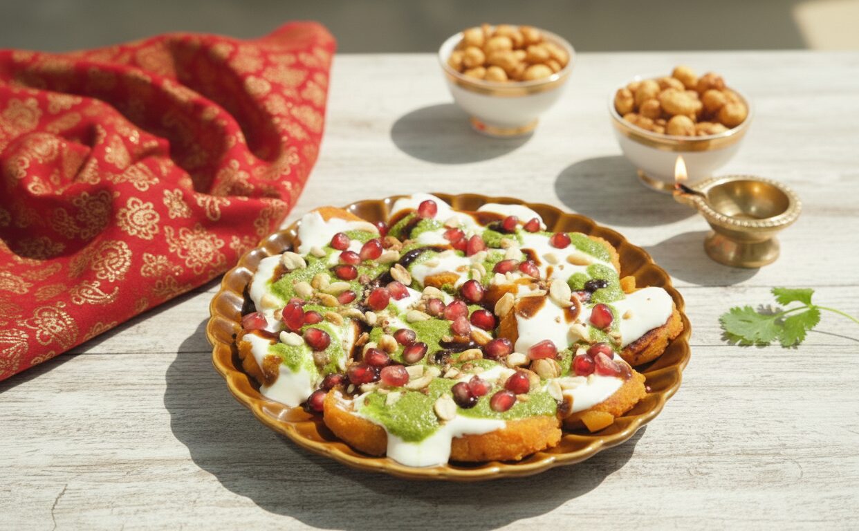 Sweet Potato Chaat Recipe – Tangy, Creamy & No Onion No Garlic